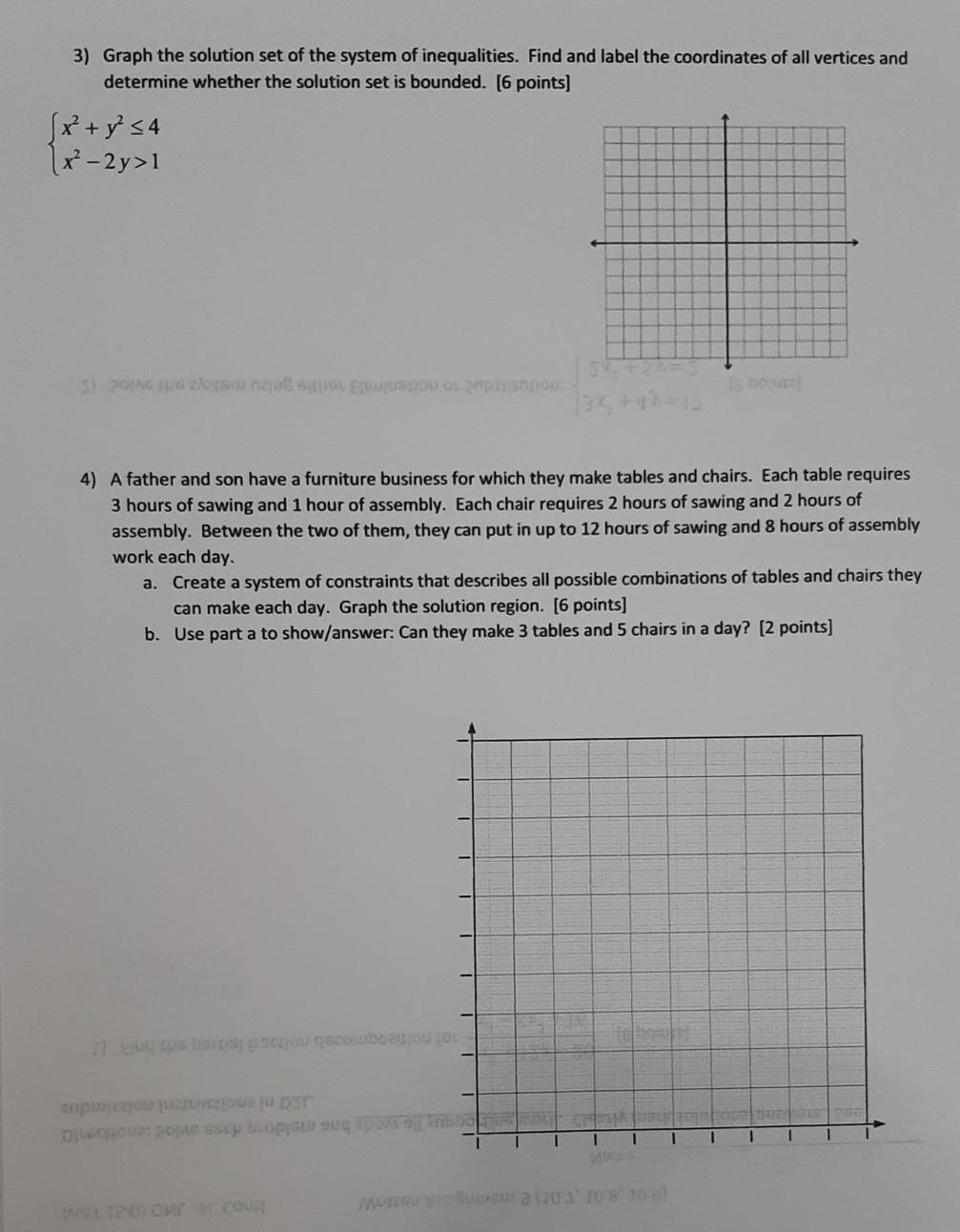 Solved Directions: Solve each problem and show all | Chegg.com