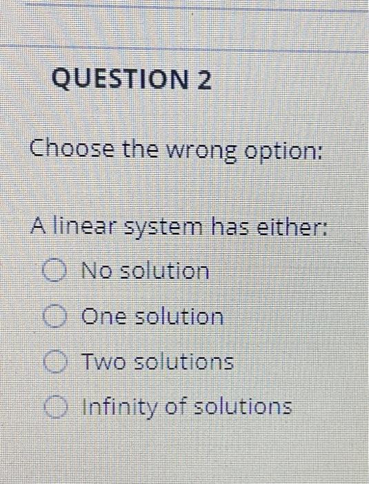 Solved The following system | Chegg.com