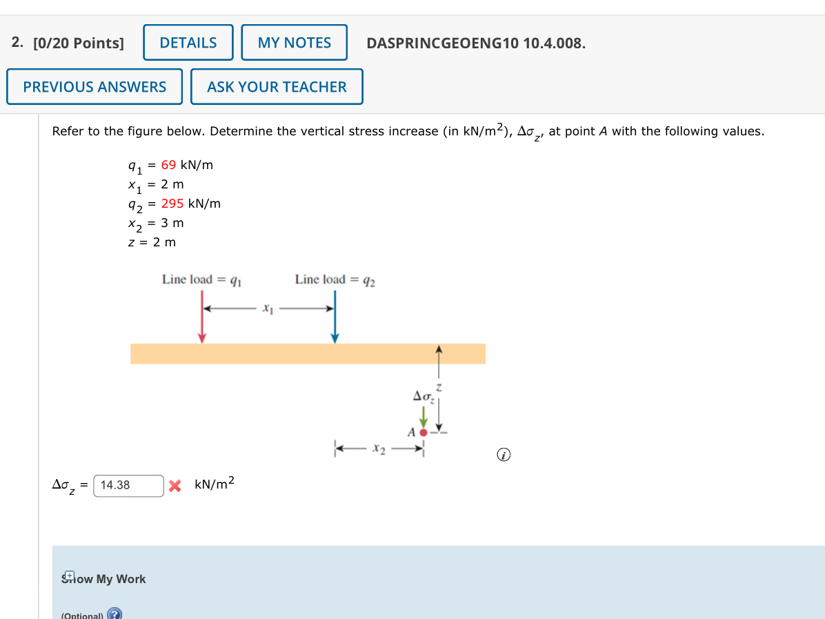 Solved [0/20 ﻿Points]DASPRINCGEOENG10 10.4.008.Refer to the | Chegg.com