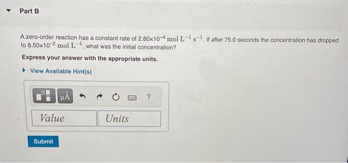 Solved The rate constant for a certain reaction is | Chegg.com