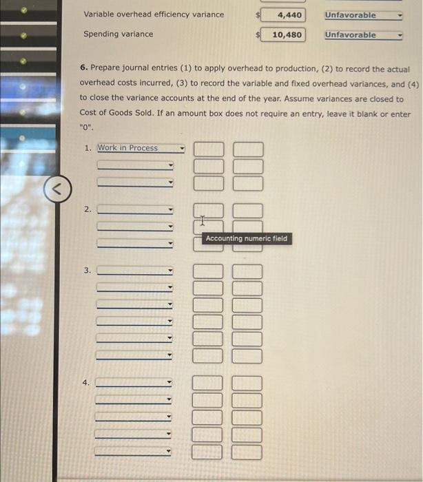 Solved Overhead Application, Overhead Variances, Journal | Chegg.com