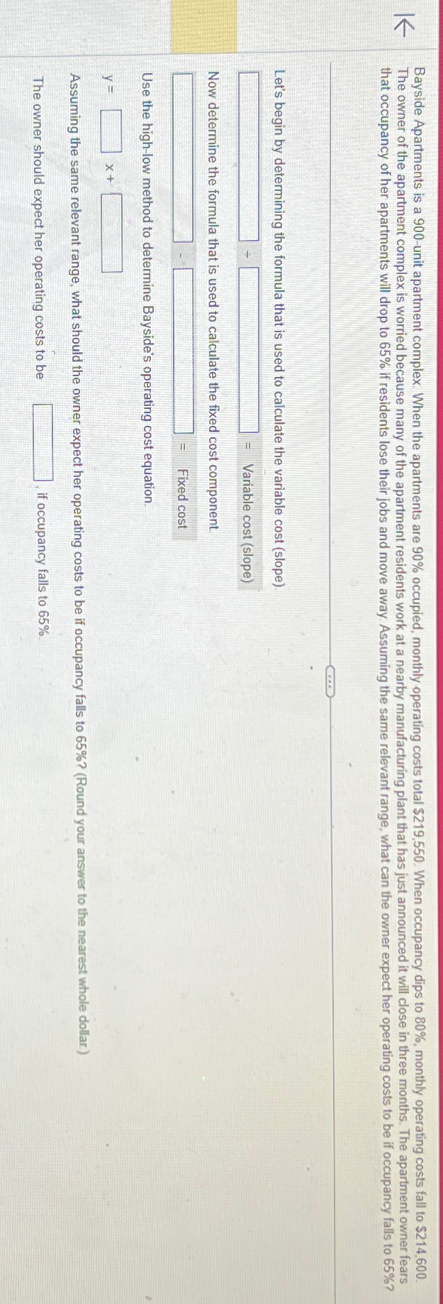 Solved Let's begin by determining the formula that is used | Chegg.com