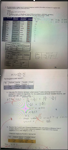 Solved 5. ﻿Explain briefly in steps how K Nearest Neighbor | Chegg.com