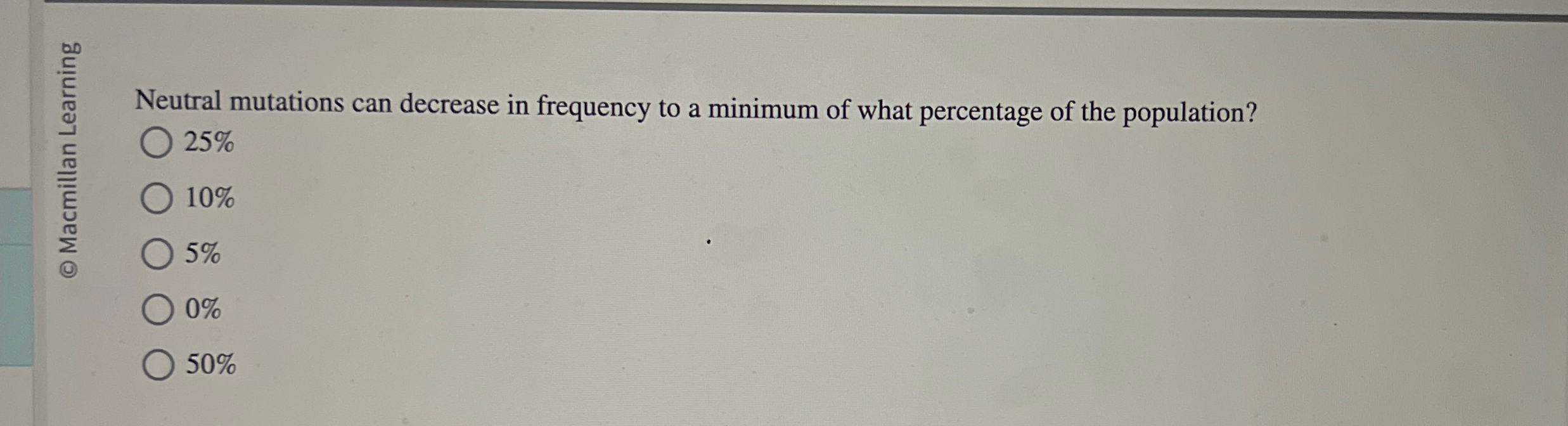 Solved Neutral mutations can decrease in frequency to a | Chegg.com