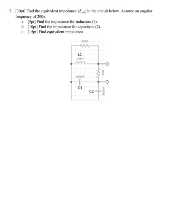 Solved 3. [30pt] Find the Thevenin equivalent of the circuit | Chegg.com