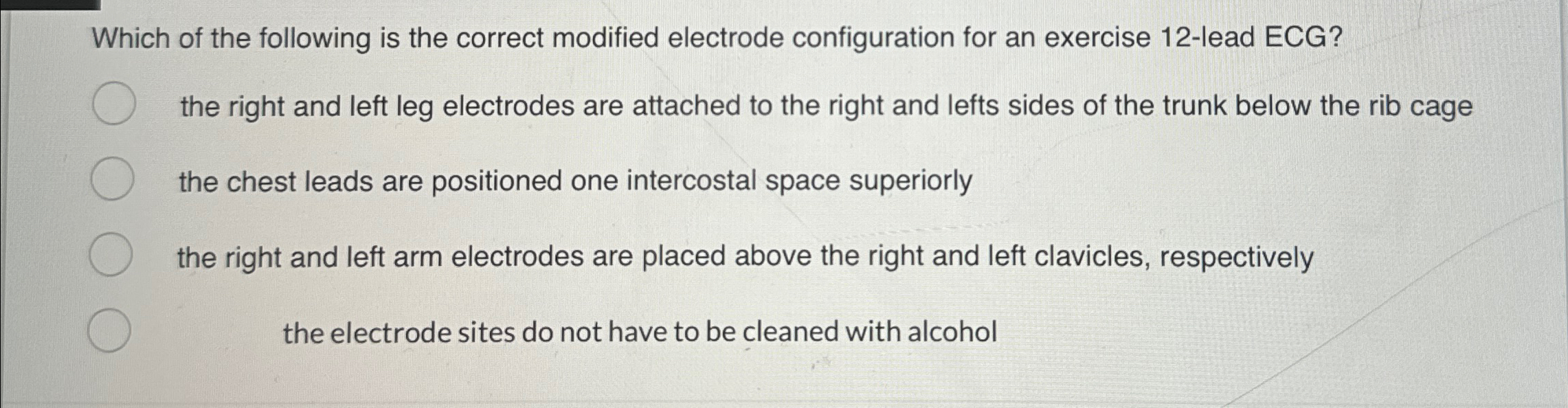 Solved Which of the following is the correct modified | Chegg.com