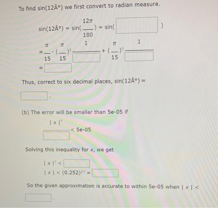 Solved EXAMPLE 2 (a) What is the maximum error possible in | Chegg.com