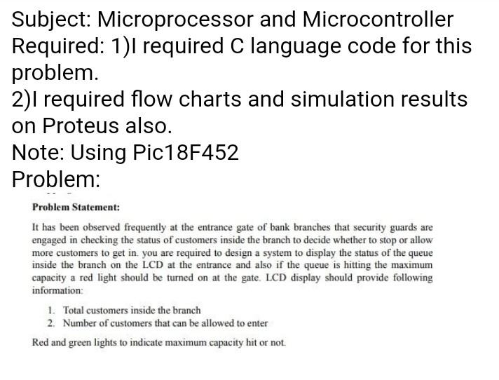 Solved Note:I required the C language code for this Given | Chegg.com