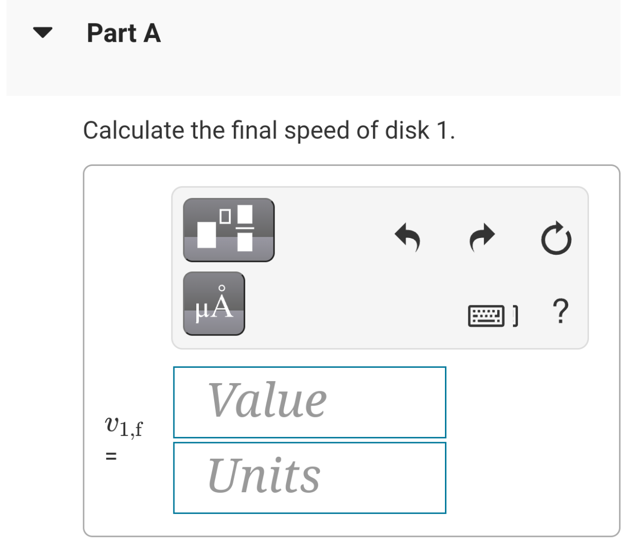Solved Disk 1 (of inertia m ) slides with speed 5.0 m/s | Chegg.com