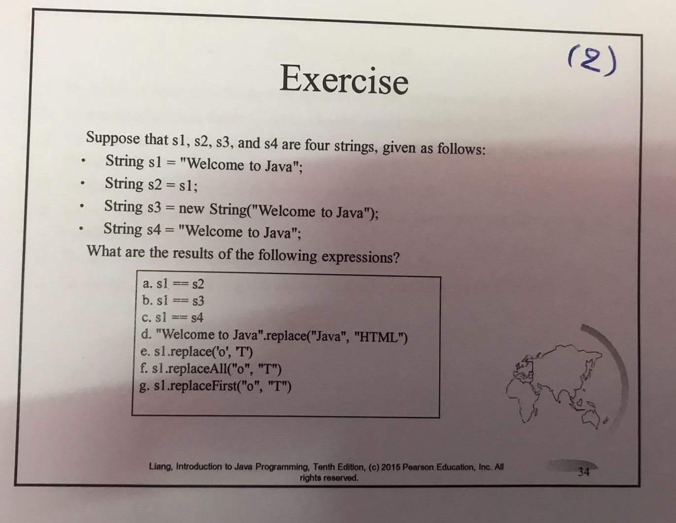 Solved ng s3= new String("Welcome to Java"); ing s4 = | Chegg.com