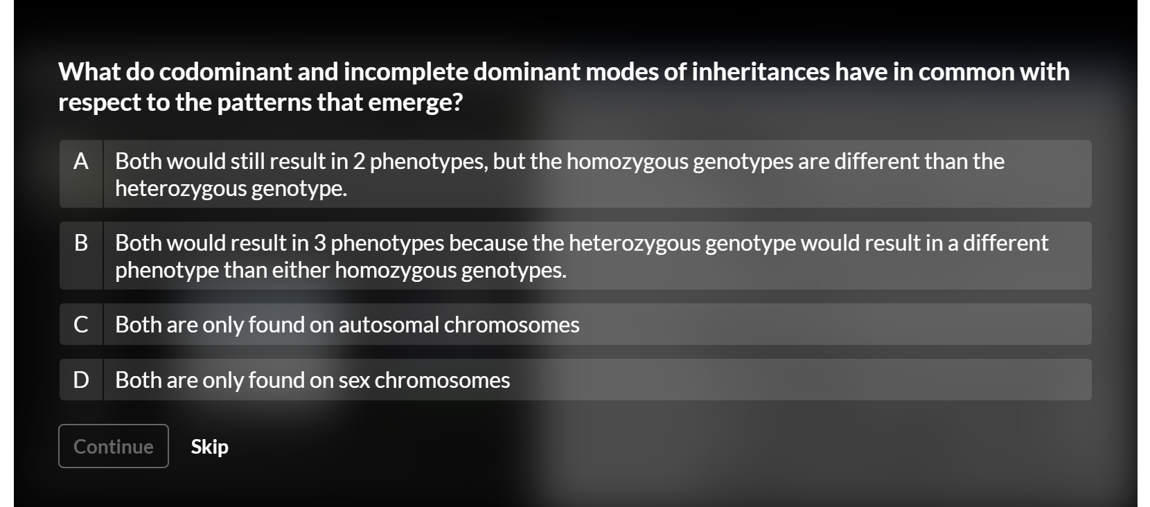 High Quality SOLUTION What do codominant and incomplete dominant modes of | Chegg.com