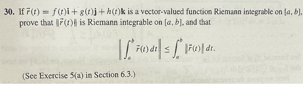 Solved If vec(r)(t)=f(t)i+g(t)j+h(t)k ﻿is a vector-valued | Chegg.com