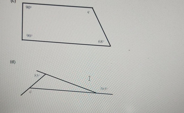 Solved Unit 8 Test - Geometry 1. Determine the measure of | Chegg.com
