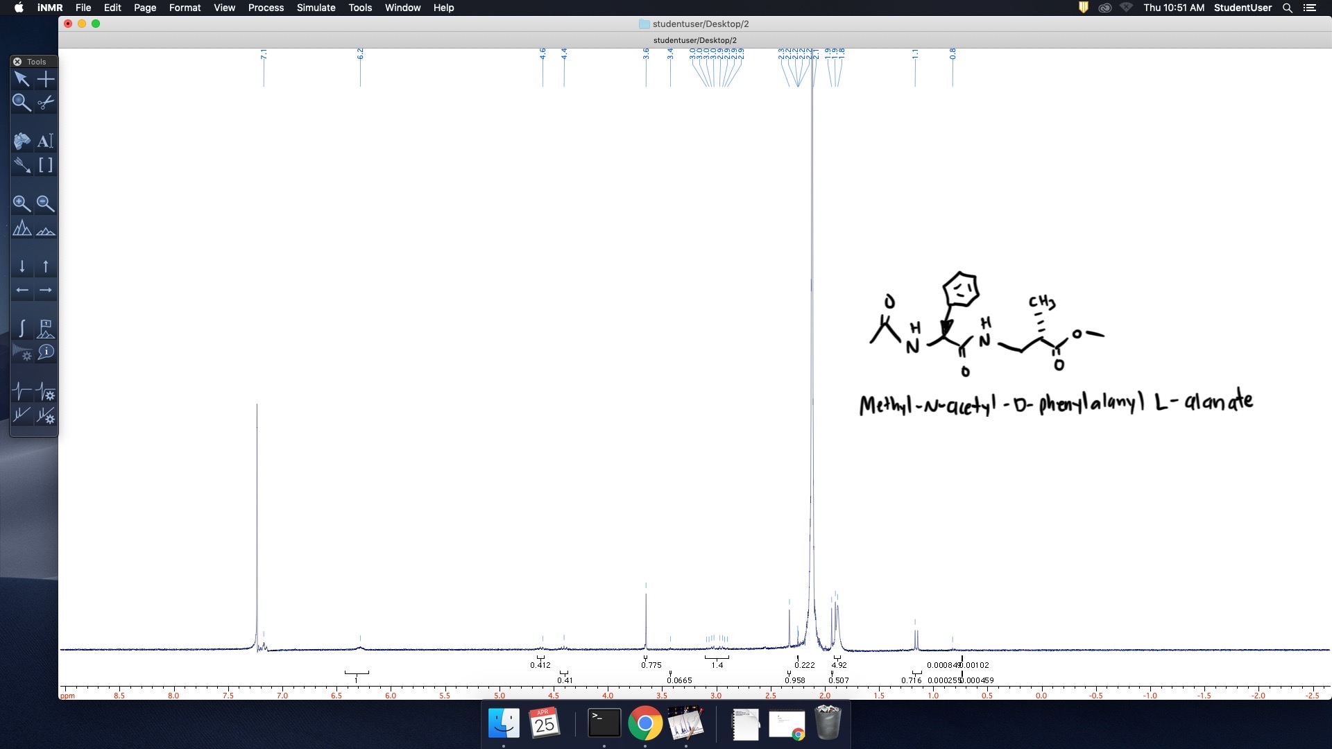 Solved Please assign letters to each H-NMR signal present in | Chegg.com