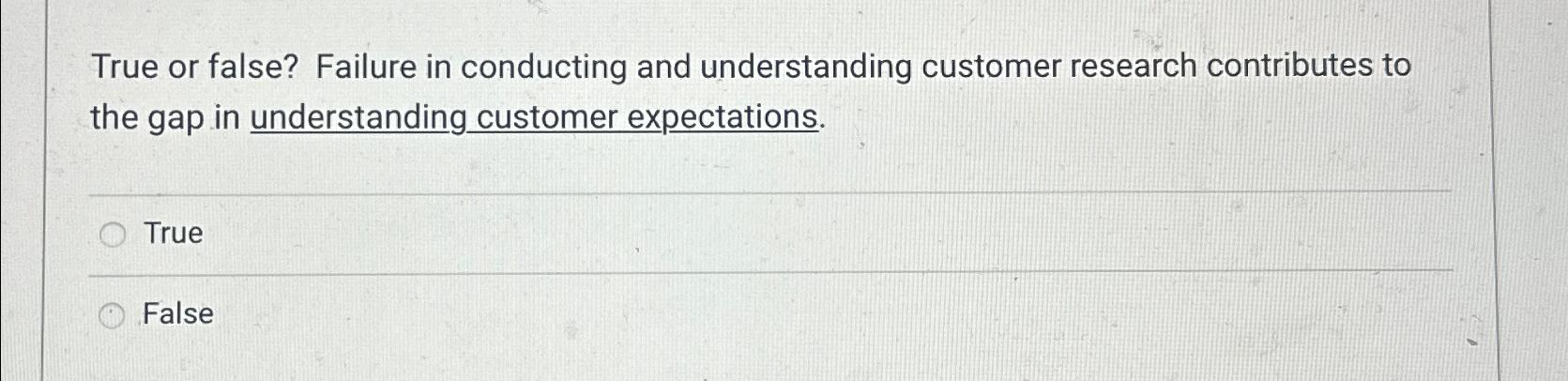 Solved True or false? Failure in conducting and | Chegg.com