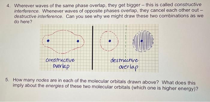 Solved 4. Wherever waves of the same phase overlap, they get | Chegg.com