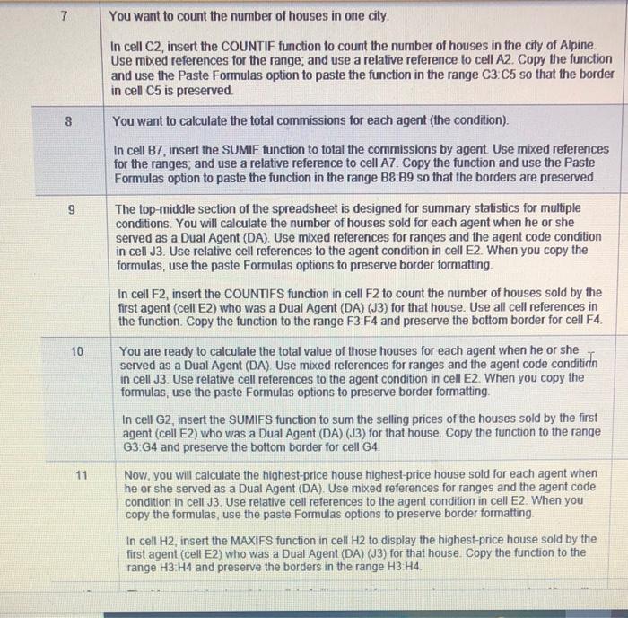 Solved 2 The spreadsheet contains codes (BA, DA, SA) to | Chegg.com