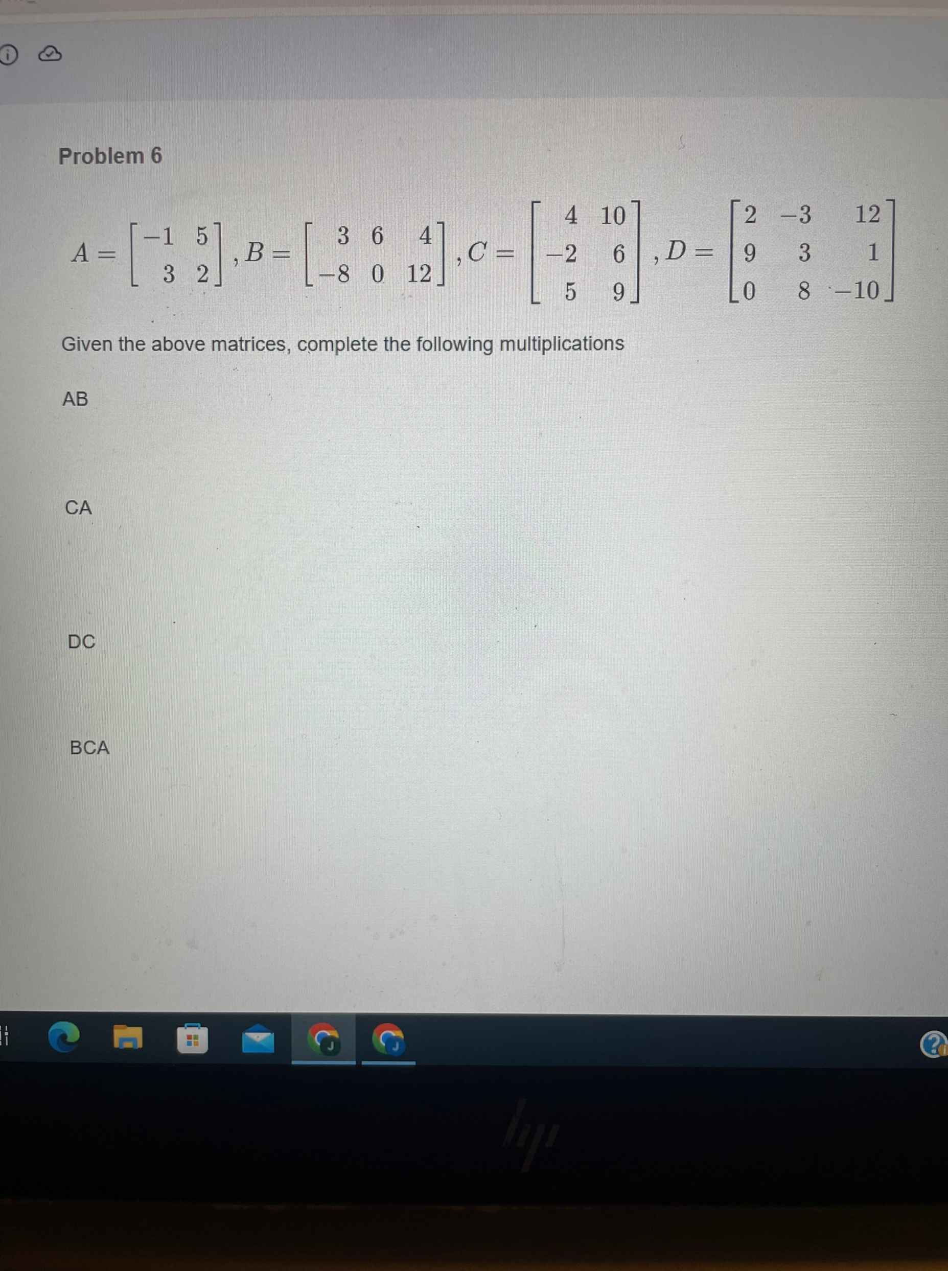 Solved Problem | Chegg.com