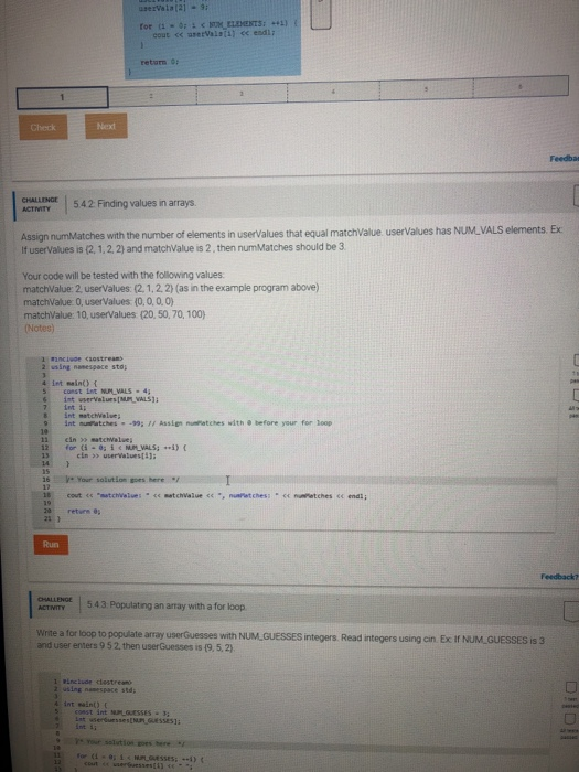 Solved user 21 - for (i = 0