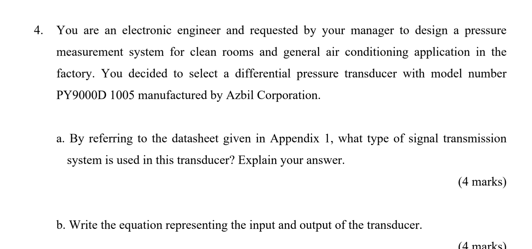 Solved You are an electronic engineer and requested by your | Chegg.com