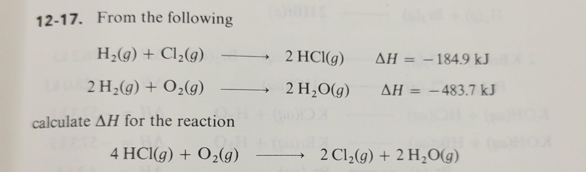 Solved 12-17. From the following | Chegg.com