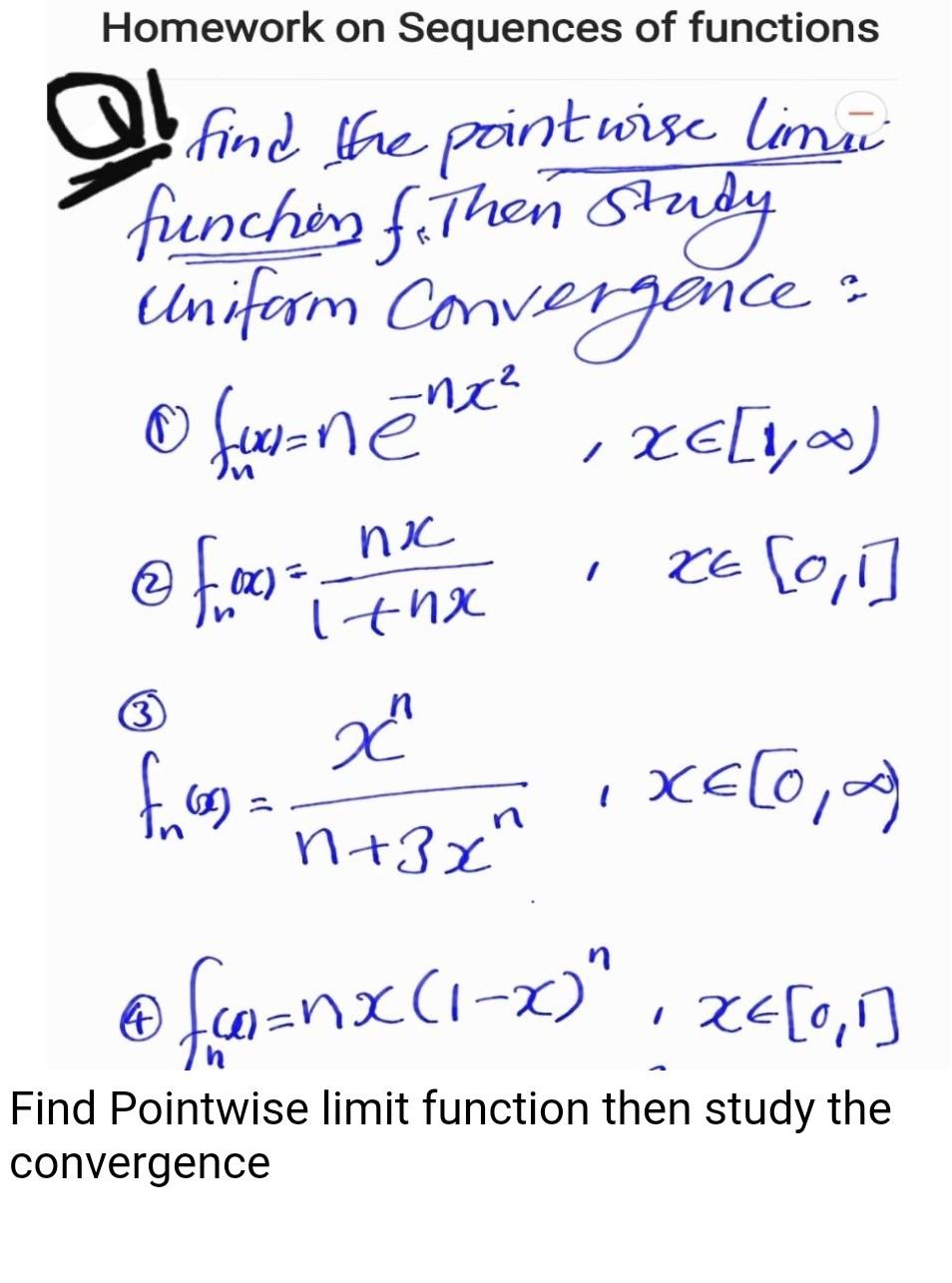 Solved Find Pointwise function then study the | Chegg.com