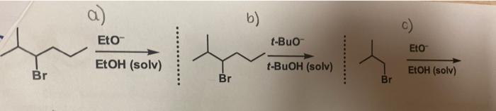 Solved please rank these in terms of their Sn2 character vs | Chegg.com
