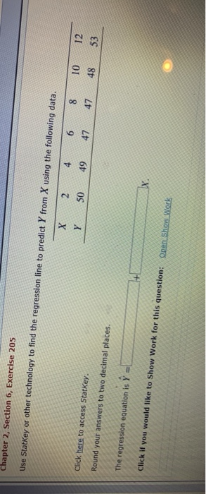 Solved Chapter 2 Section 6 Exercise 205 Use Statkey Or 0208