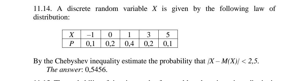 Solved 11.14. ﻿A discrete random variable x ﻿is given by the | Chegg.com