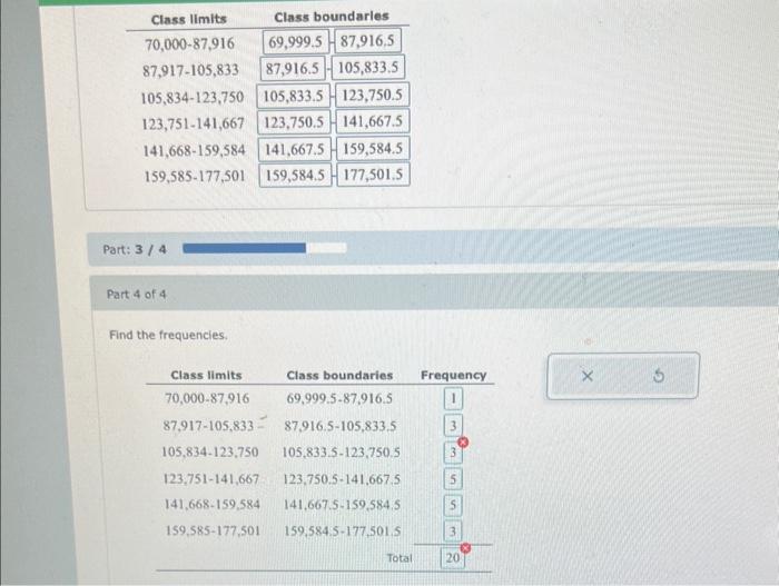 Solved Find the frequencies.Scores in the Rose Bow The data | Chegg.com