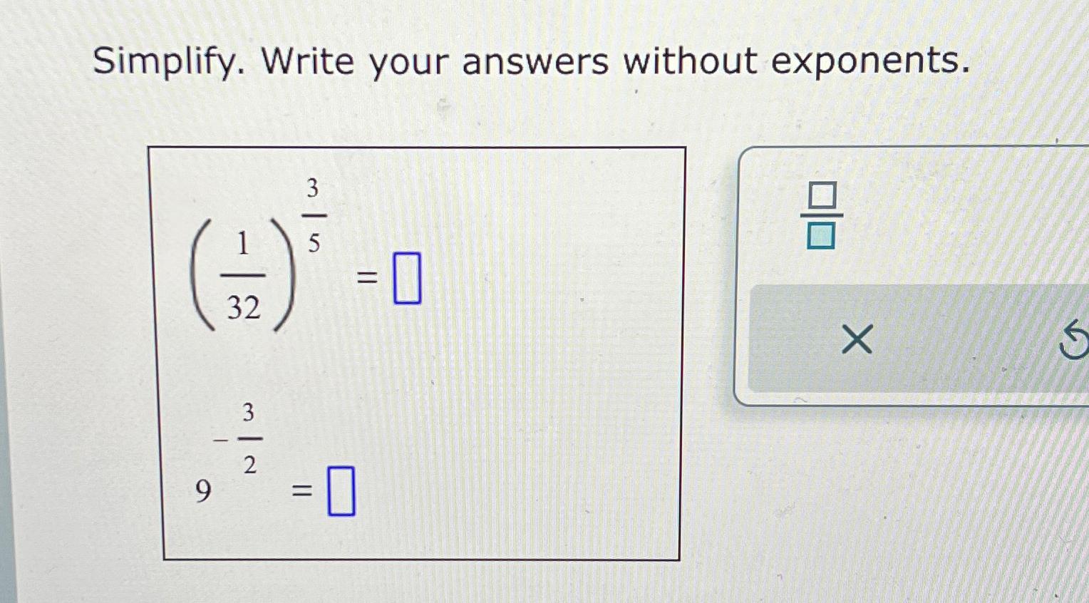 Solved Simplify. Write your answers without | Chegg.com