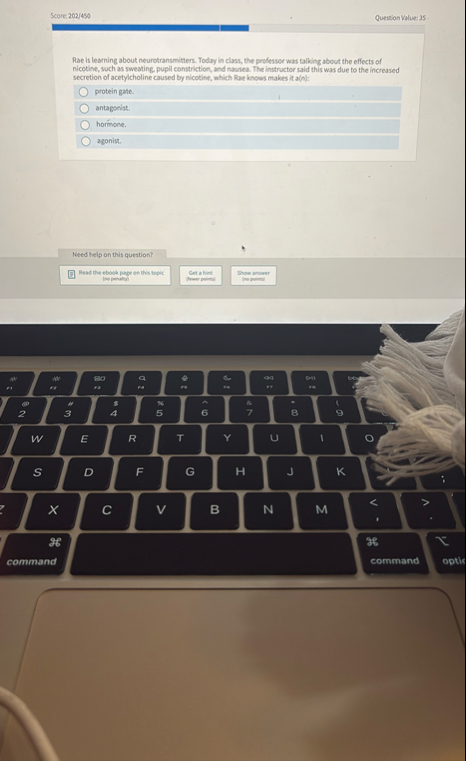 Solved Score: 202/450Querion Value: 35Rae is learning about | Chegg.com