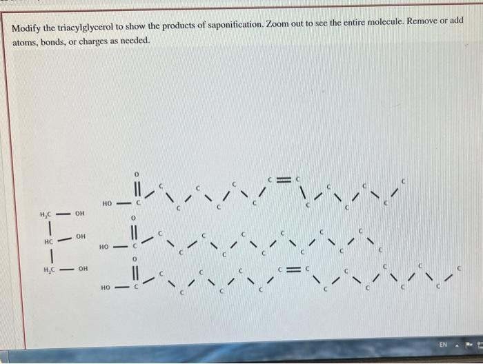 Solved Draw the products of the saponification of the given | Chegg.com