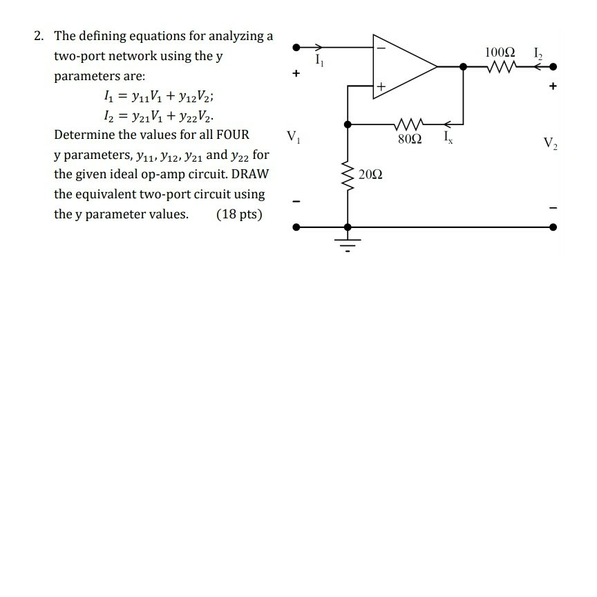Solved 100221 2. The defining equations for analyzing a | Chegg.com