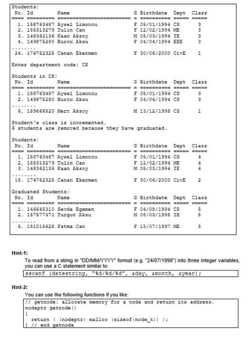 Solved Requirements Your C Program Will Read Data From A