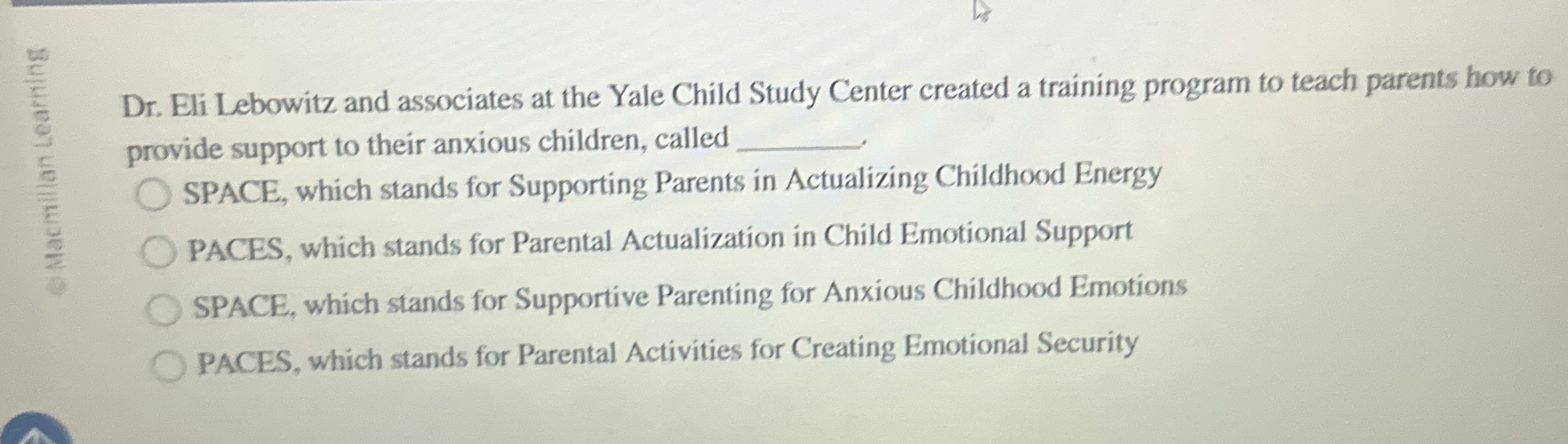 High Quality SOLUTION Dr. ﻿Eli Lebowitz and associates at the Yale ...