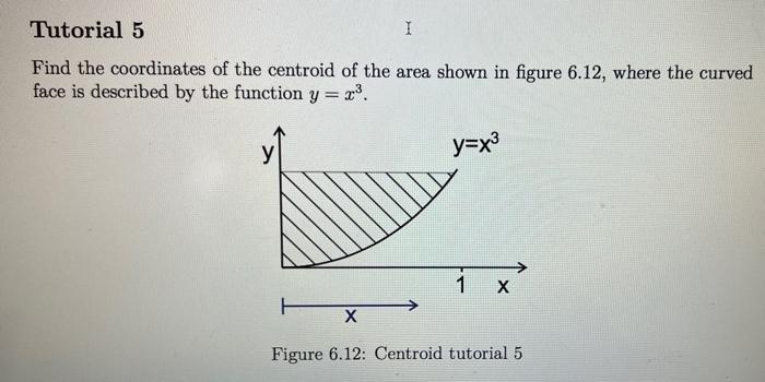 Solved Tutorial 5 I Find the coordinates of the centroid of | Chegg.com