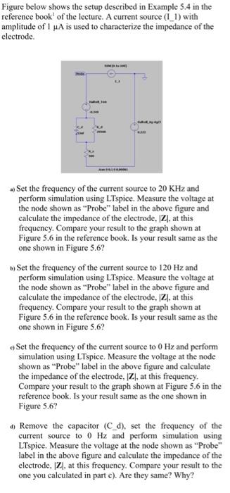 Solved Figure below shows the setup described in Example 5.4 | Chegg.com