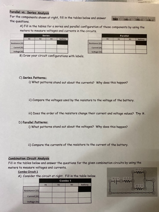 Solved Virtual Circuit Lab Simulation: We will use the | Chegg.com