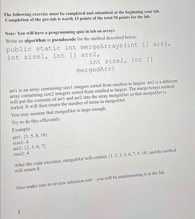 Solved The following exercise must be completed and | Chegg.com