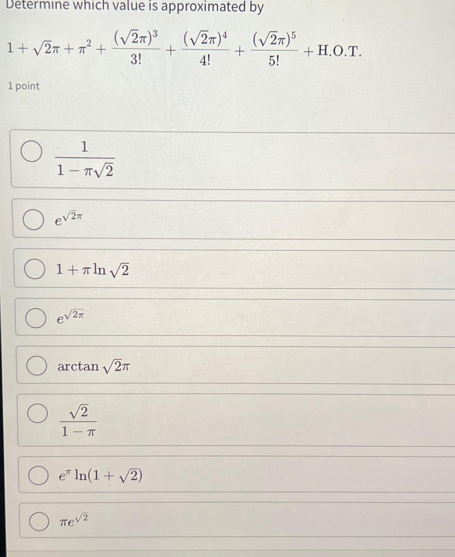 Solved Determine which value is approximated | Chegg.com