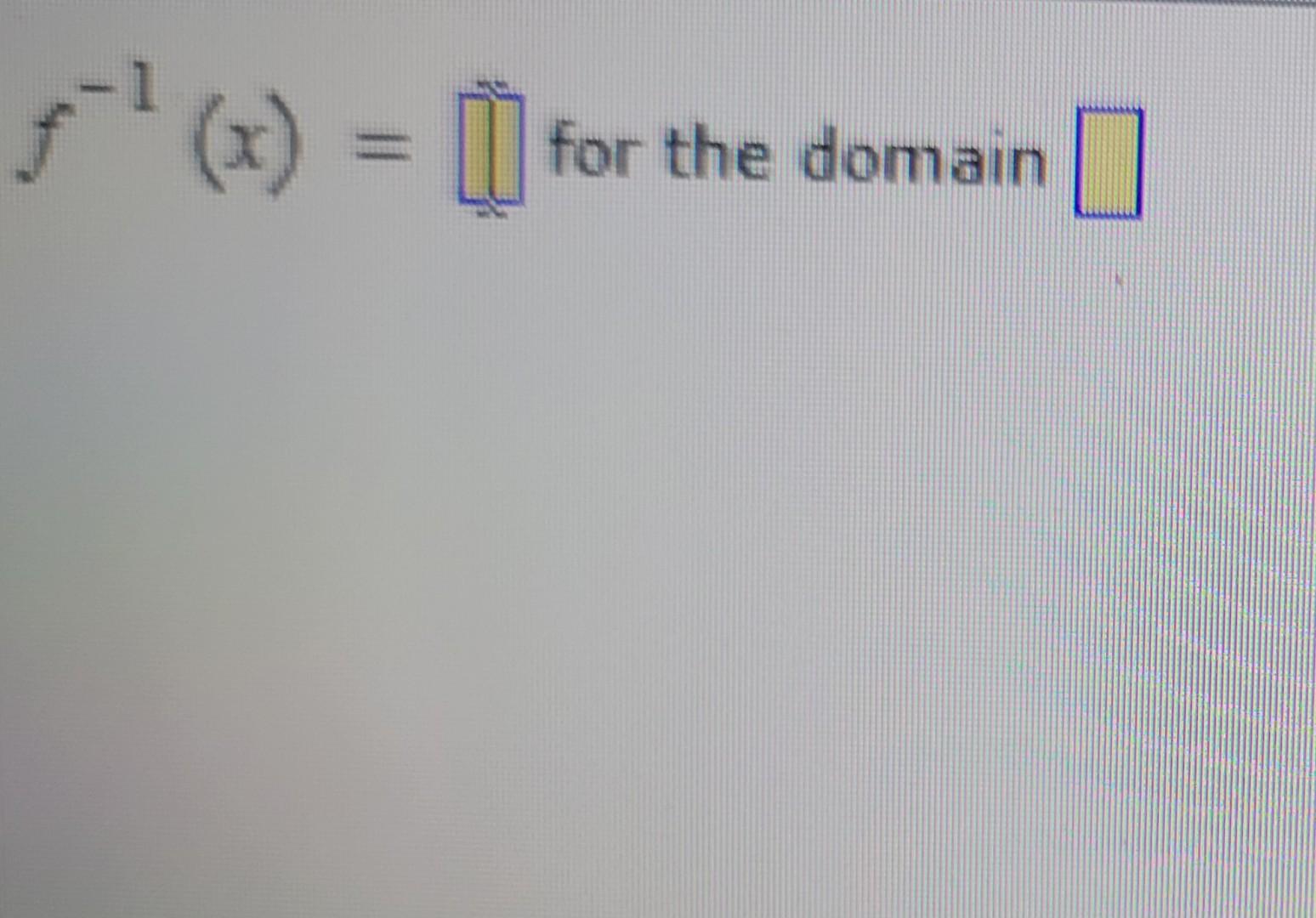Solved Consider The Function F X 6x 30 For The Domain
