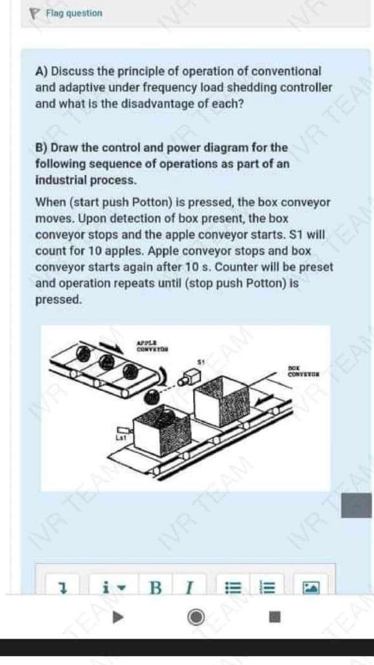 Solved Flag questionA) ﻿Discuss the principle of operation | Chegg.com