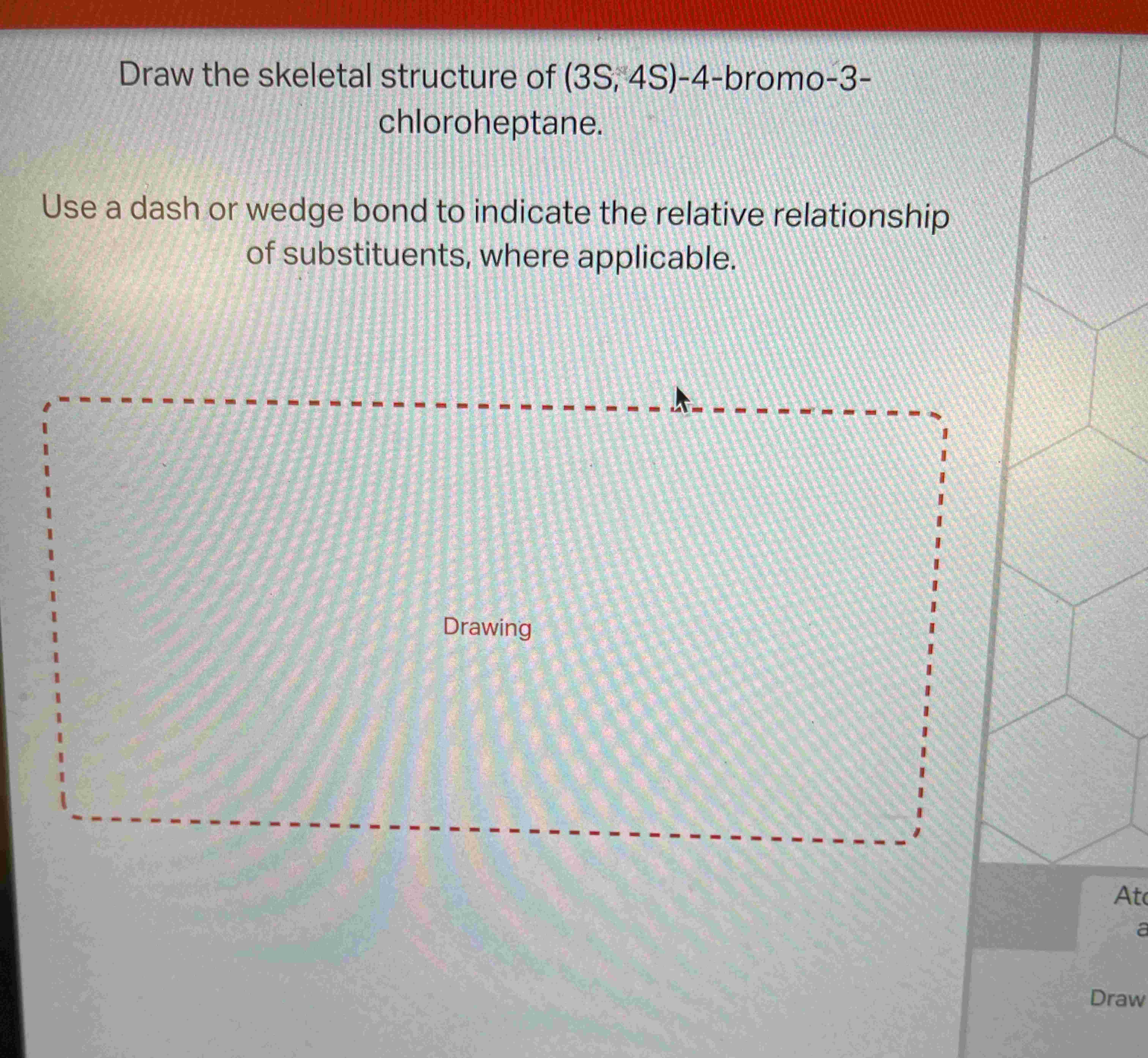 Draw the skeletal structure of | Chegg.com