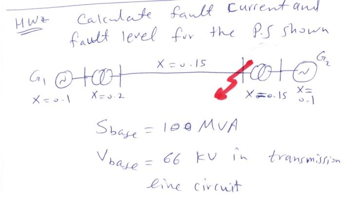 Solved Hw, Assignment2 For the power system shown G₁ Xg=0-1 | Chegg.com