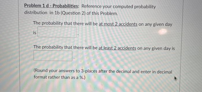 Solved Problem 1: Probability Distribution and Expected | Chegg.com