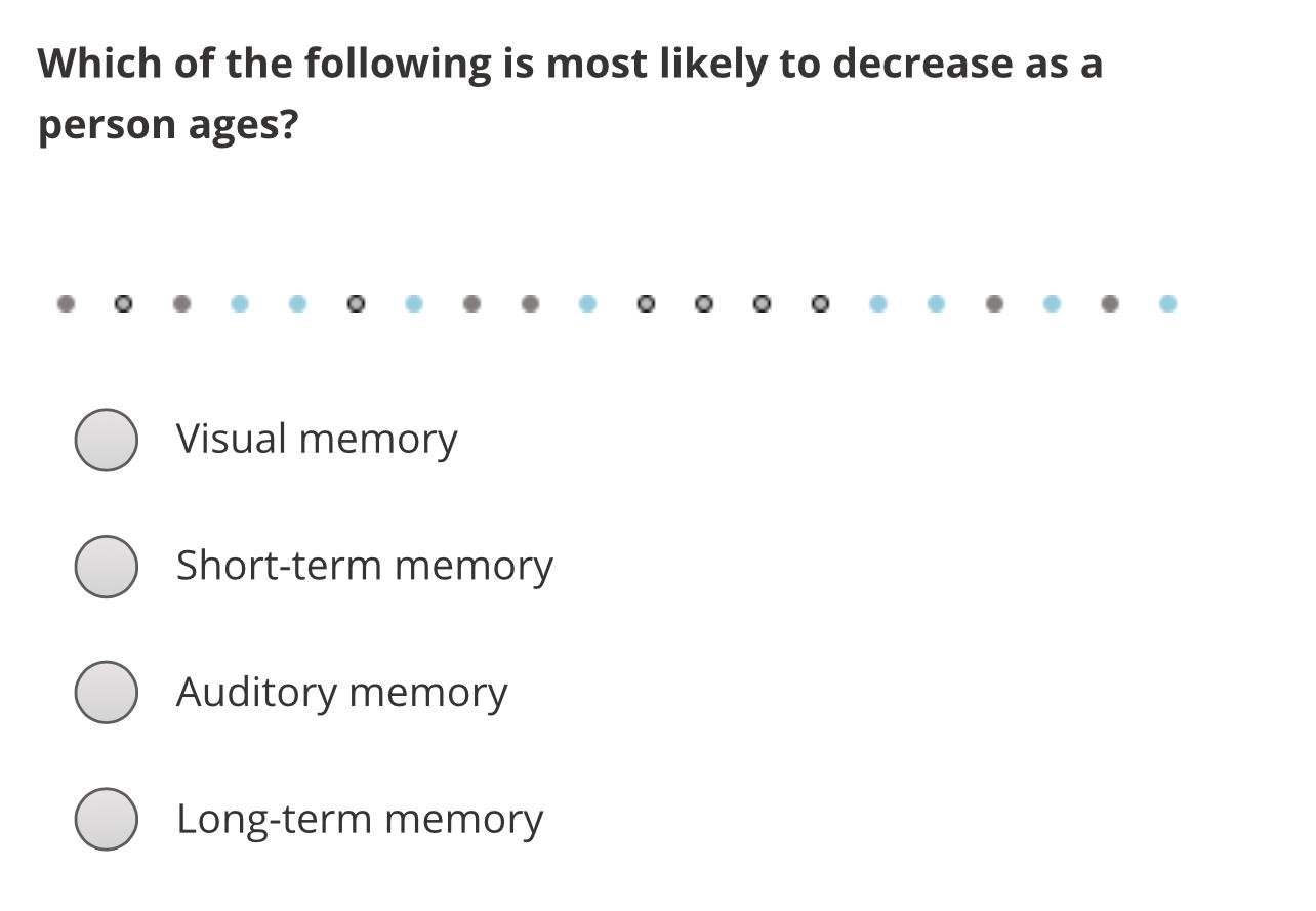 Solved Which of the following is most likely to decrease as | Chegg.com