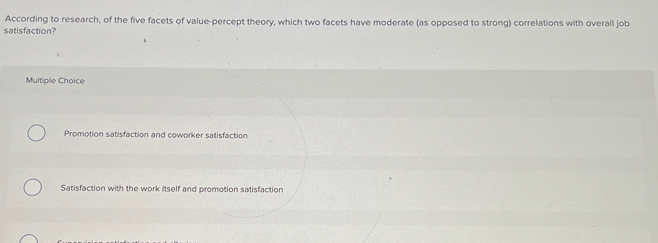 Solved According to research, of the five facets of | Chegg.com