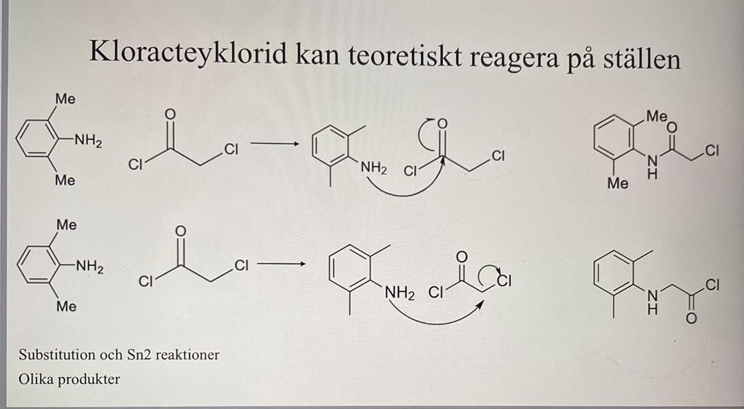 Chloroacetyl chloride could theoretically react in | Chegg.com