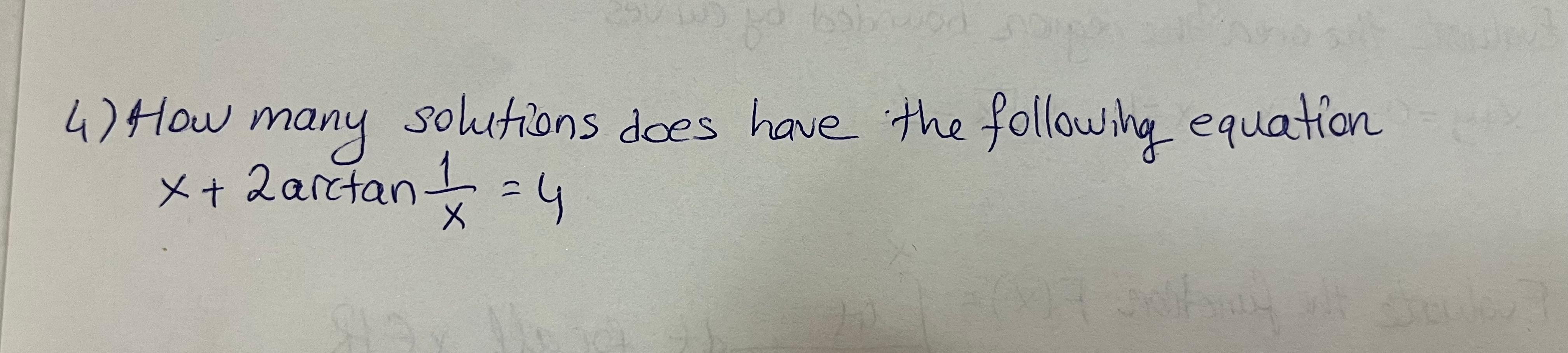 Solved How many solutions does have the following | Chegg.com